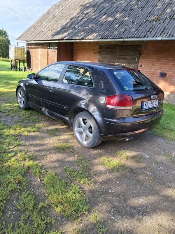Brown Audi A3 2008 in Valmiera, with an engine capacity of 2.00 L and mileage of 388 thousand km for 2100 €, photo 3 on AUTOMOTO.COM.LV