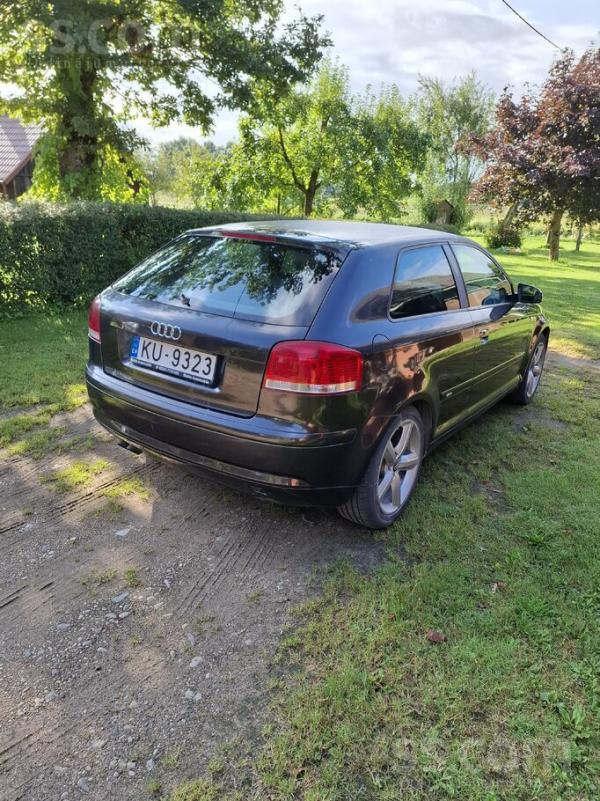 Brown Audi A3 2008 in Valmiera, with an engine capacity of 2.00 L and mileage of 388 thousand km for 2100 €, photo 7 on AUTOMOTO.COM.LV