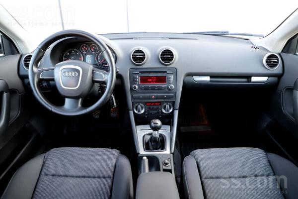 Brūns Audi A3 2008 Tukums, ar dzinēja tilpumu 2.00 L un nobraukumu 255 tūkst. km par 3350 €, foto 6 vietnē AUTOMOTO.COM.LV