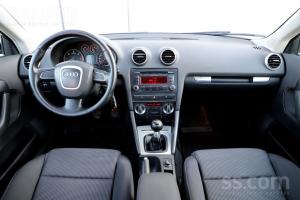 Brown Audi A3 2008 in Tukums, with an engine capacity of 2.00 L and mileage of 255 thousand km for 3350 €, photo 6 on AUTOMOTO.COM.LV