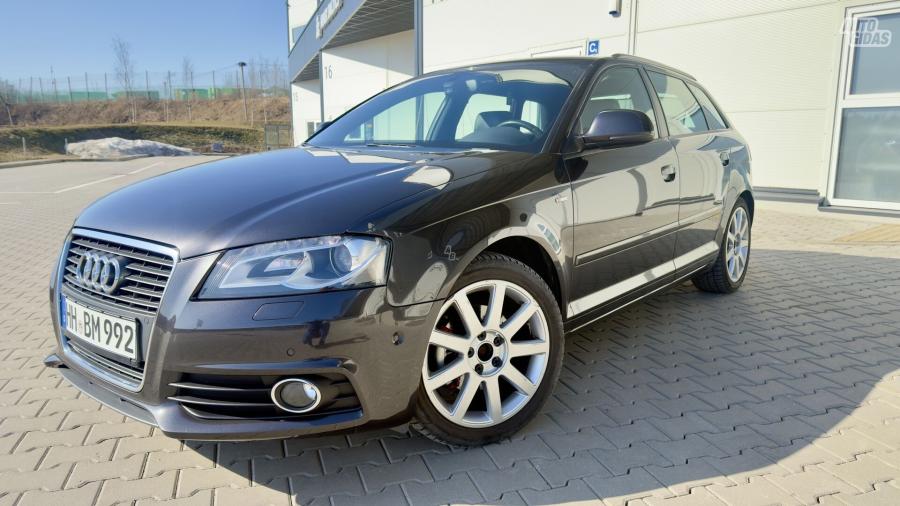 Brown Audi A3 2009 in Vilnius, with an engine capacity of 1.80 L and mileage of 224 thousand km for 6550 €, photo 1 on AUTOMOTO.COM.LV