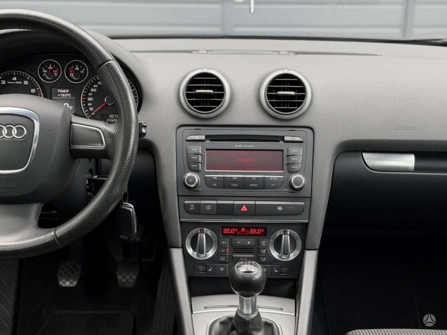 Brūns Audi A3 2009 Kauņa, ar dzinēja tilpumu 1.39 L un nobraukumu 243 tūkst. km par 4790 €, foto 18 vietnē AUTOMOTO.COM.LV