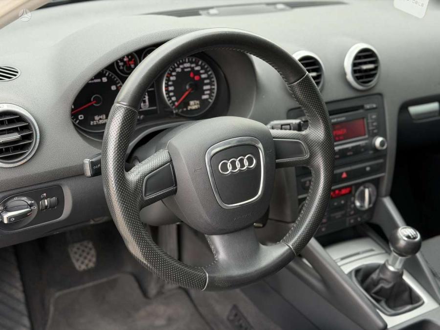 Brūns Audi A3 2009 Kauņa, ar dzinēja tilpumu 1.39 L un nobraukumu 243 tūkst. km par 4790 €, foto 20 vietnē AUTOMOTO.COM.LV