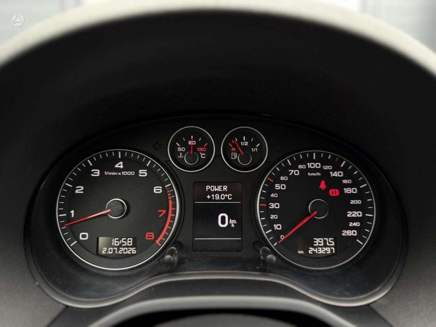Brūns Audi A3 2009 Kauņa, ar dzinēja tilpumu 1.39 L un nobraukumu 243 tūkst. km par 4790 €, foto 21 vietnē AUTOMOTO.COM.LV