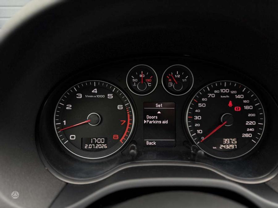 Brūns Audi A3 2009 Kauņa, ar dzinēja tilpumu 1.39 L un nobraukumu 243 tūkst. km par 4790 €, foto 22 vietnē AUTOMOTO.COM.LV