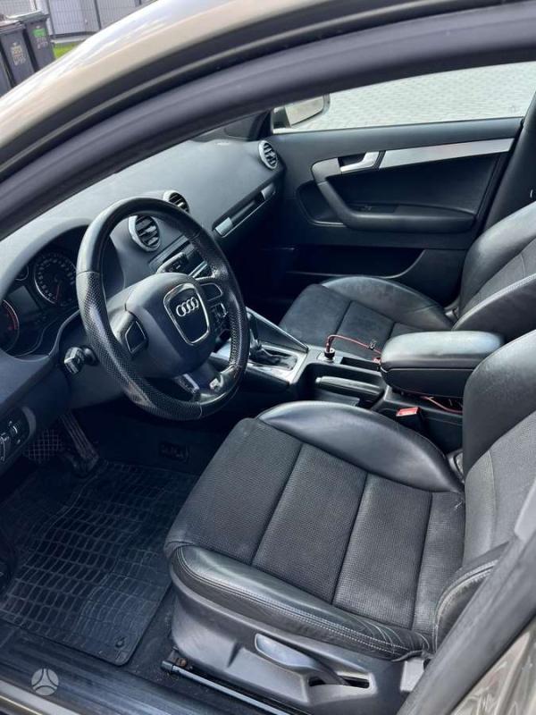 Brown Audi A3 2009 in Vilnius, with an engine capacity of 1.39 L and mileage of 259 thousand km for 4500 €, photo 7 on AUTOMOTO.COM.LV