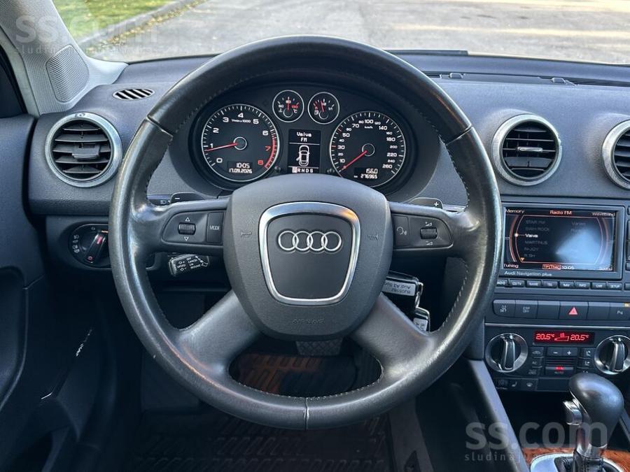 Brūns Audi A3 2009 Tukums, ar dzinēja tilpumu 1.80 L un nobraukumu 277 tūkst. km par 5990 €, foto 16 vietnē AUTOMOTO.COM.LV