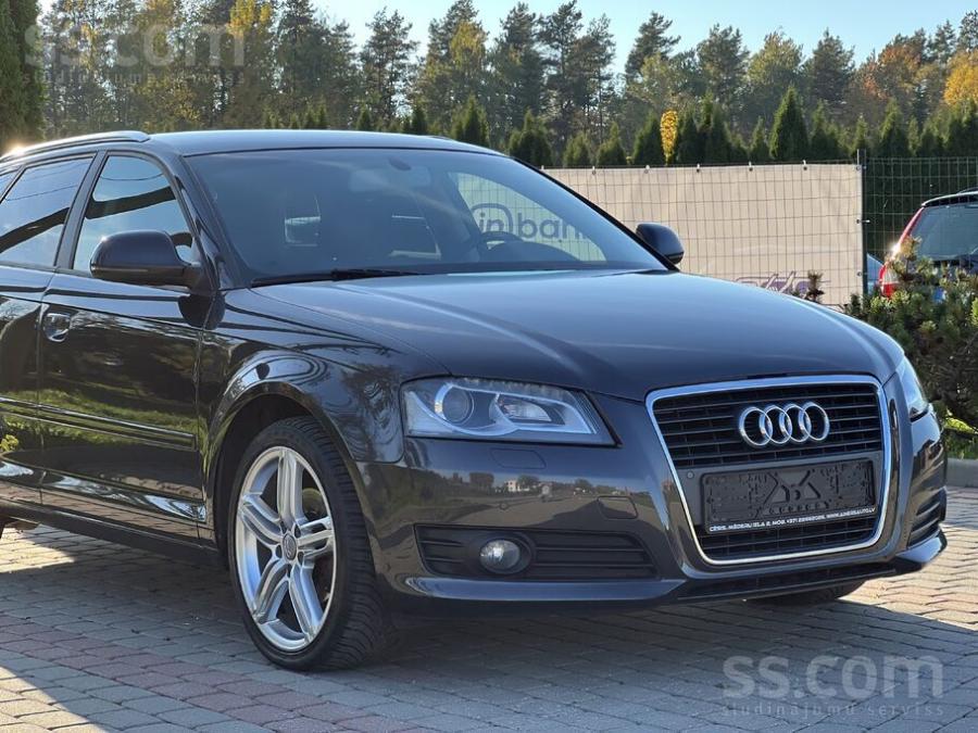 Brown Audi A3 2009 in Cesis, with an engine capacity of 2.00 L and mileage of 254 thousand km for 6290 €, photo 1 on AUTOMOTO.COM.LV