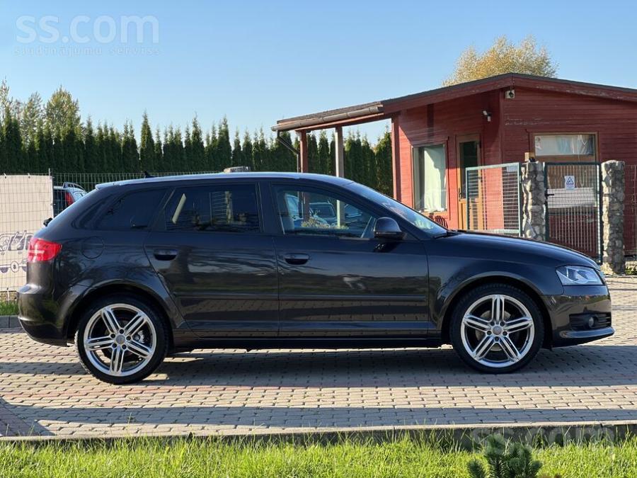 Brown Audi A3 2009 in Cesis, with an engine capacity of 2.00 L and mileage of 254 thousand km for 6290 €, photo 13 on AUTOMOTO.COM.LV