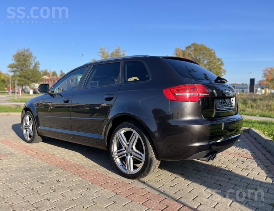 Brown Audi A3 2009 in Cesis, with an engine capacity of 2.00 L and mileage of 254 thousand km for 6290 €, photo 11 on AUTOMOTO.COM.LV