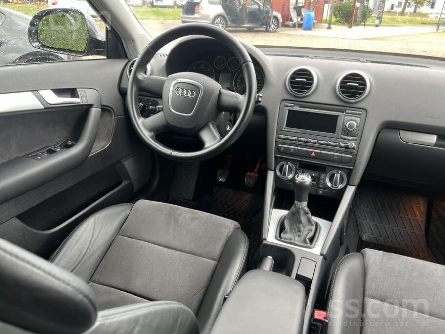 Brown Audi A3 2009 in Cesis, with an engine capacity of 2.00 L and mileage of 254 thousand km for 6290 €, photo 17 on AUTOMOTO.COM.LV