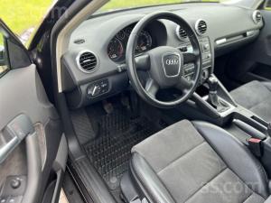 Brown Audi A3 2009 in Cesis, with an engine capacity of 2.00 L and mileage of 254 thousand km for 6290 €, photo 18 on AUTOMOTO.COM.LV