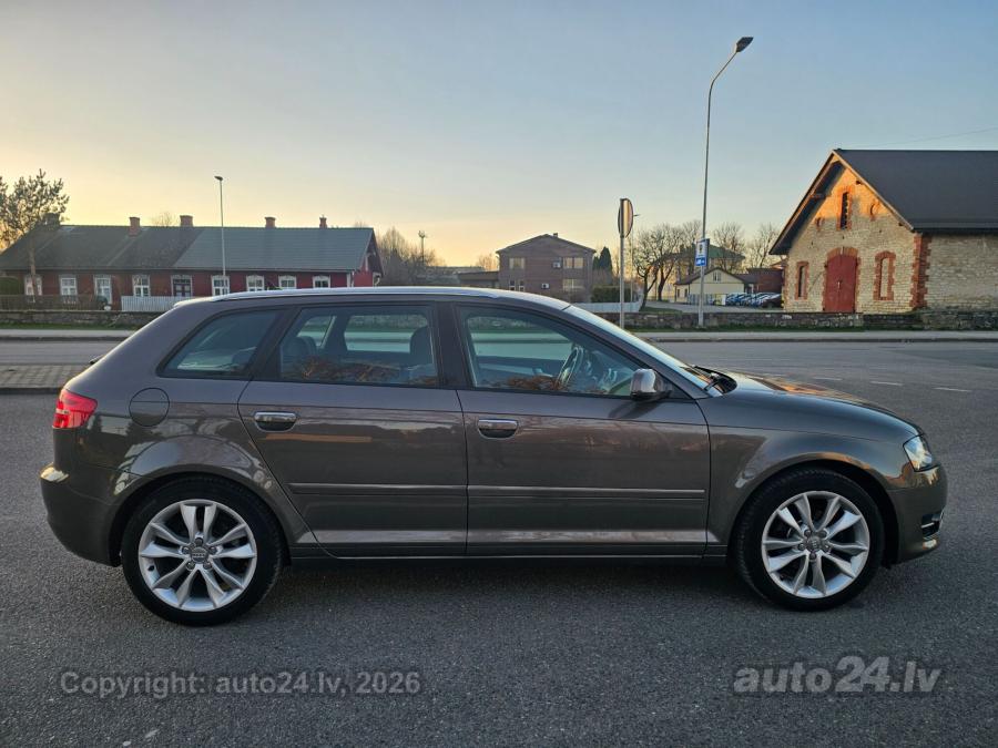 Brown Audi A3 2010 in Paide, with an engine capacity of 1.20 L and mileage of 172 thousand km for 7350 €, photo 8 on AUTOMOTO.COM.LV