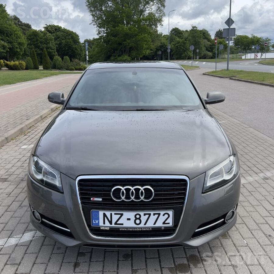 Brown Audi A3 2010 in Liepaja, with an engine capacity of 2.00 L and mileage of 202 thousand km for 9000 €, photo 3 on AUTOMOTO.COM.LV