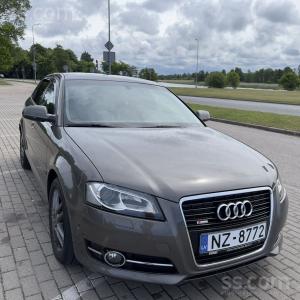 Brown Audi A3 2010 in Liepaja, with an engine capacity of 2.00 L and mileage of 202 thousand km for 9000 €, photo 4 on AUTOMOTO.COM.LV