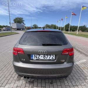 Brown Audi A3 2010 in Liepaja, with an engine capacity of 2.00 L and mileage of 202 thousand km for 9000 €, photo 7 on AUTOMOTO.COM.LV
