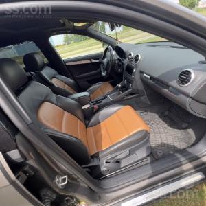 Brown Audi A3 2010 in Liepaja, with an engine capacity of 2.00 L and mileage of 202 thousand km for 9000 €, photo 16 on AUTOMOTO.COM.LV