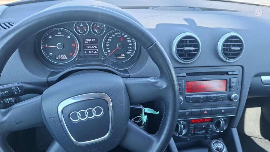 Brūns Audi A3 2010 Kauņa, ar dzinēja tilpumu 1.90 L un nobraukumu 225 tūkst. km par 4650 €, foto 12 vietnē AUTOMOTO.COM.LV