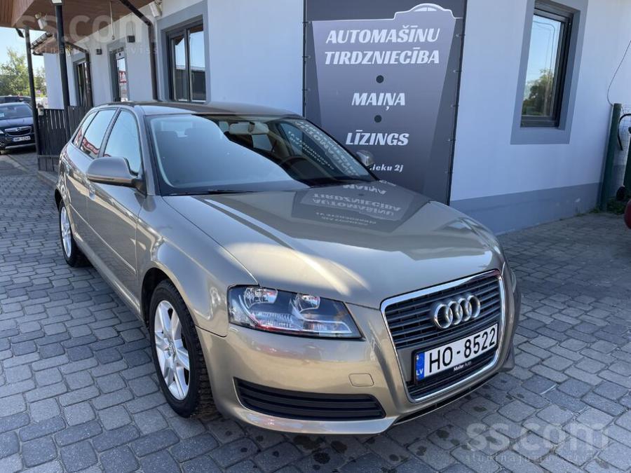 Brown Audi A3 2011 in Talsi, with an engine capacity of 1.40 L and mileage of 133 thousand km for 5900 €, photo 1 on AUTOMOTO.COM.LV