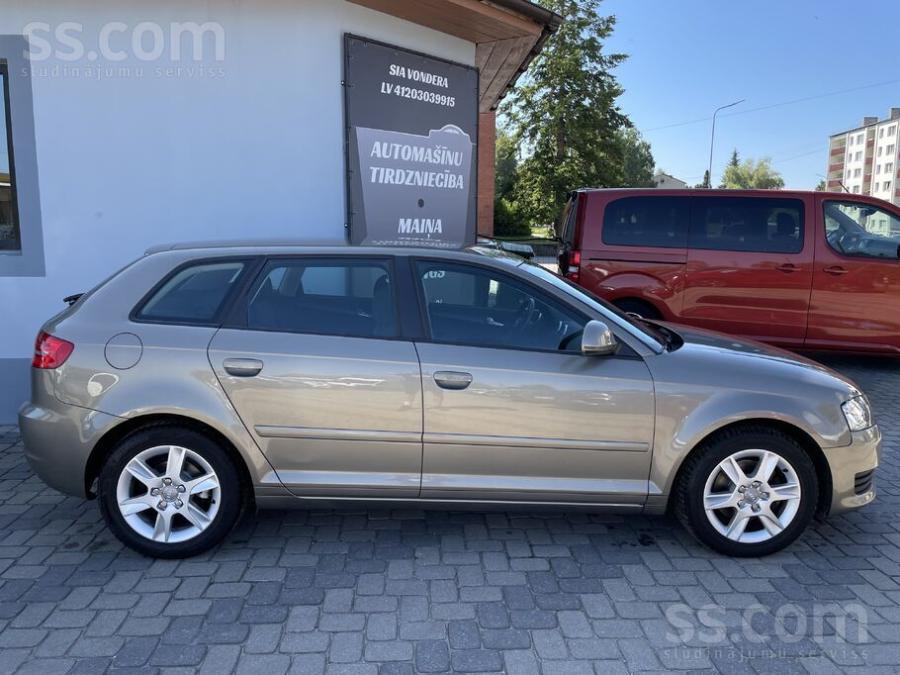 Brown Audi A3 2011 in Talsi, with an engine capacity of 1.40 L and mileage of 133 thousand km for 5900 €, photo 3 on AUTOMOTO.COM.LV