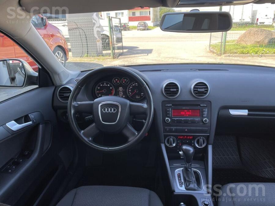 Brown Audi A3 2011 in Talsi, with an engine capacity of 1.40 L and mileage of 133 thousand km for 5900 €, photo 8 on AUTOMOTO.COM.LV