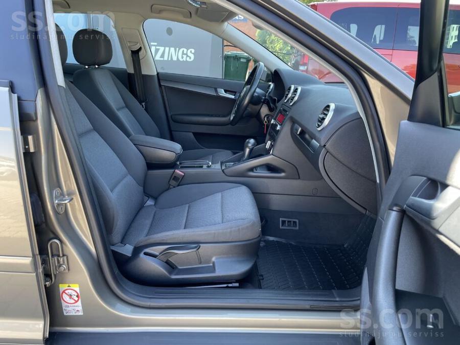 Brown Audi A3 2011 in Talsi, with an engine capacity of 1.40 L and mileage of 133 thousand km for 5900 €, photo 10 on AUTOMOTO.COM.LV
