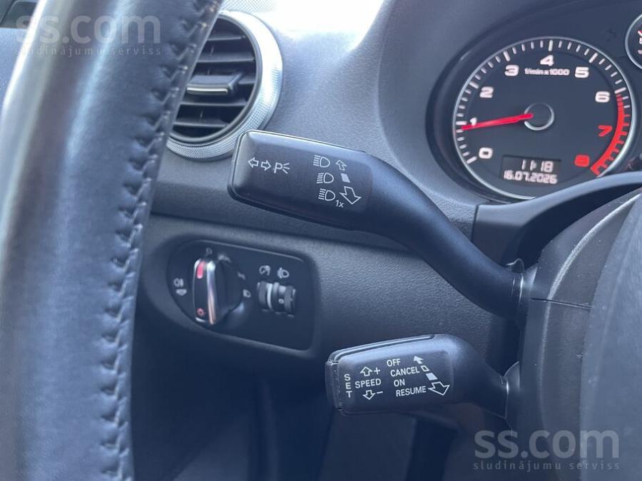 Brown Audi A3 2011 in Talsi, with an engine capacity of 1.40 L and mileage of 133 thousand km for 5900 €, photo 15 on AUTOMOTO.COM.LV