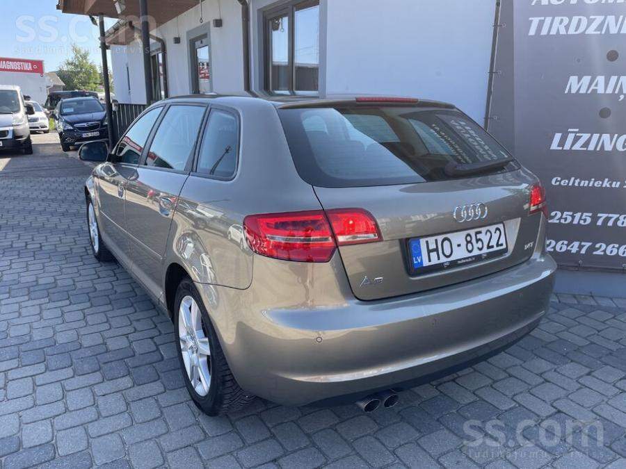 Brown Audi A3 2011 in Talsi, with an engine capacity of 1.40 L and mileage of 133 thousand km for 5900 €, photo 24 on AUTOMOTO.COM.LV