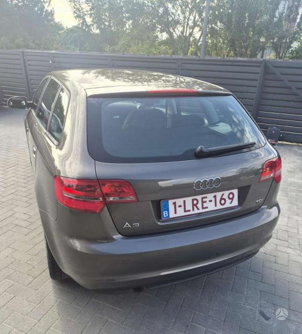 Brown Audi A3 2011 in Palanga, with an engine capacity of 1.60 L and mileage of 250 thousand km for 4900 €, photo 8 on AUTOMOTO.COM.LV