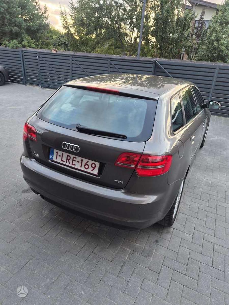 Brown Audi A3 2011 in Palanga, with an engine capacity of 1.60 L and mileage of 250 thousand km for 4900 €, photo 12 on AUTOMOTO.COM.LV
