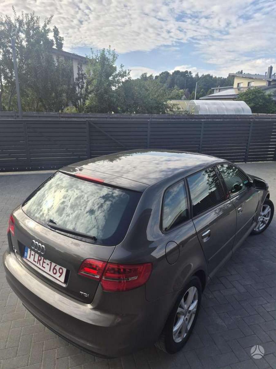 Brown Audi A3 2011 in Palanga, with an engine capacity of 1.60 L and mileage of 250 thousand km for 4900 €, photo 13 on AUTOMOTO.COM.LV