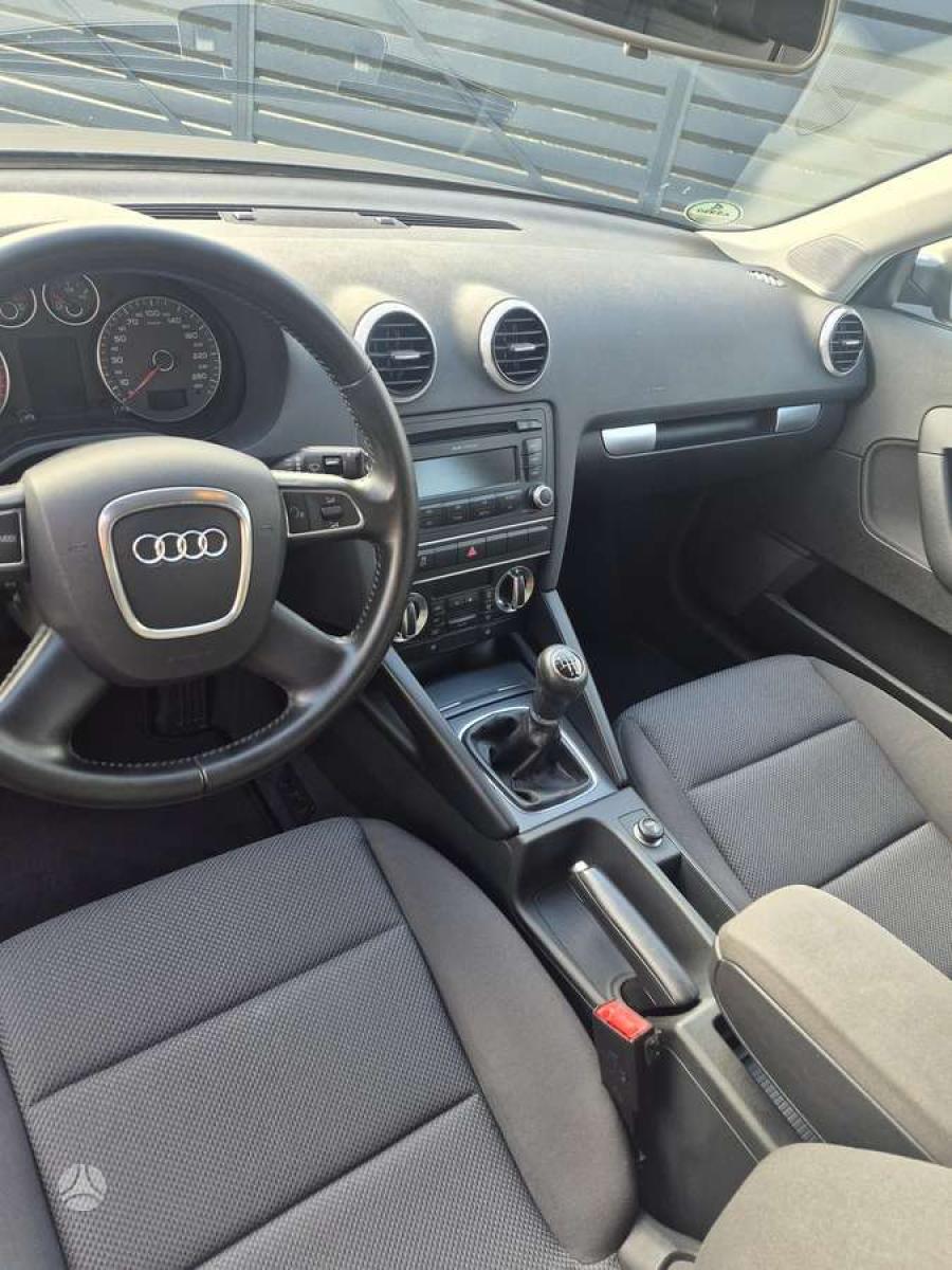 Brown Audi A3 2011 in Palanga, with an engine capacity of 1.60 L and mileage of 250 thousand km for 4900 €, photo 16 on AUTOMOTO.COM.LV