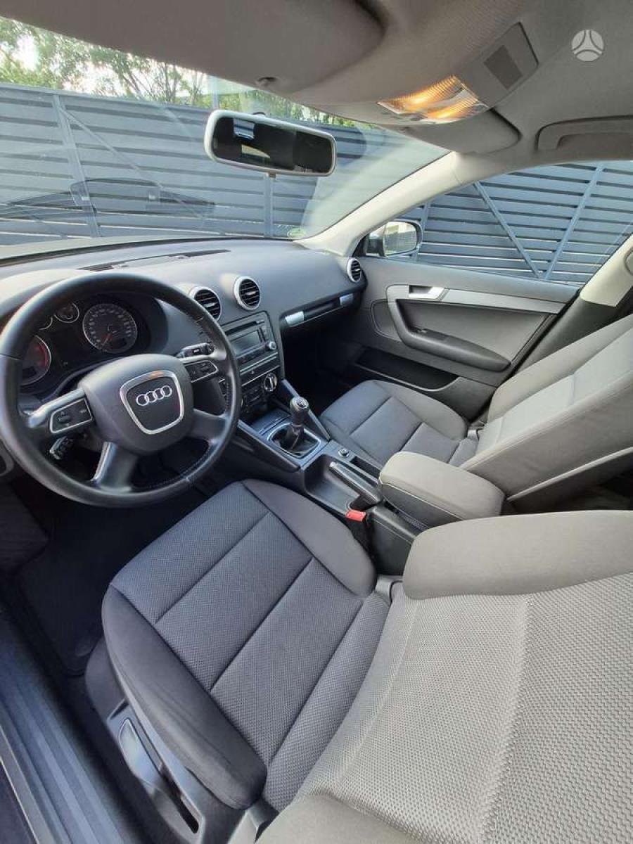 Brown Audi A3 2011 in Palanga, with an engine capacity of 1.60 L and mileage of 250 thousand km for 4900 €, photo 18 on AUTOMOTO.COM.LV