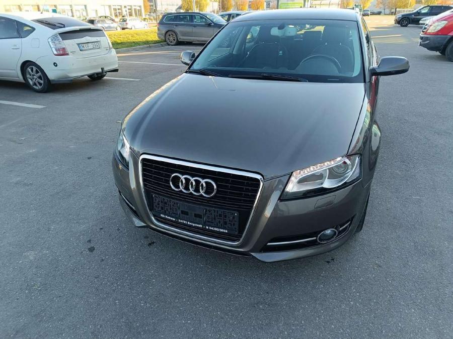 Brown Audi A3 2012 in Kaunas, with an engine capacity of 1.60 L and mileage of 245 thousand km for 6650 €, photo 2 on AUTOMOTO.COM.LV