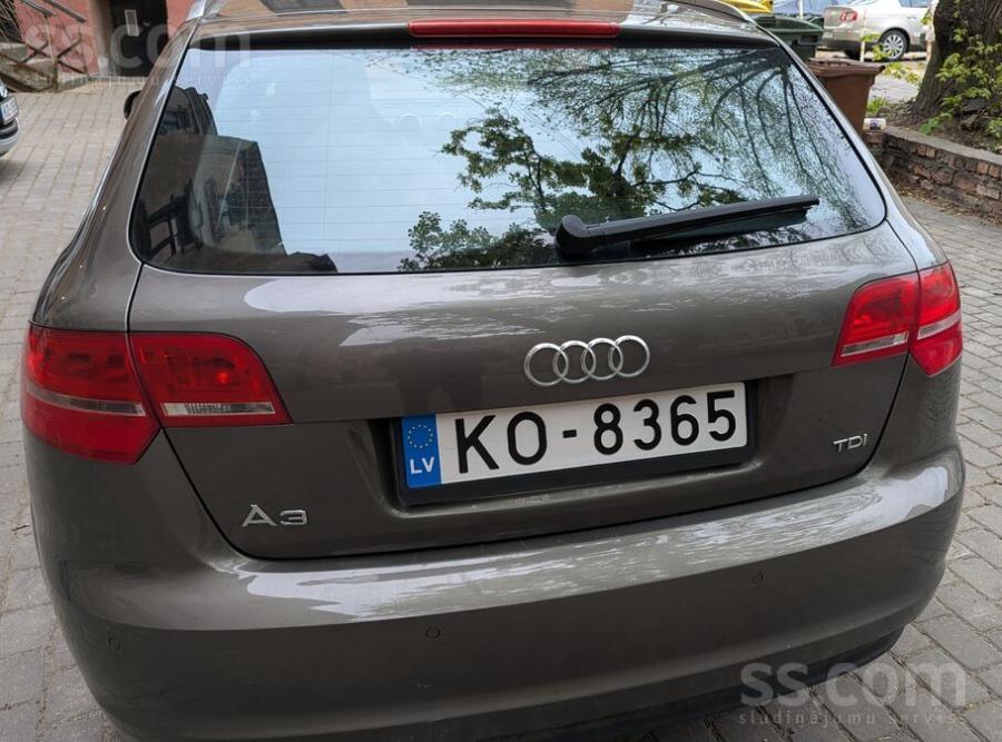 Brūns Audi A3 2012 Rīga, ar dzinēja tilpumu 1.60 L un nobraukumu 204 tūkst. km par 6950 €, foto 6 vietnē AUTOMOTO.COM.LV