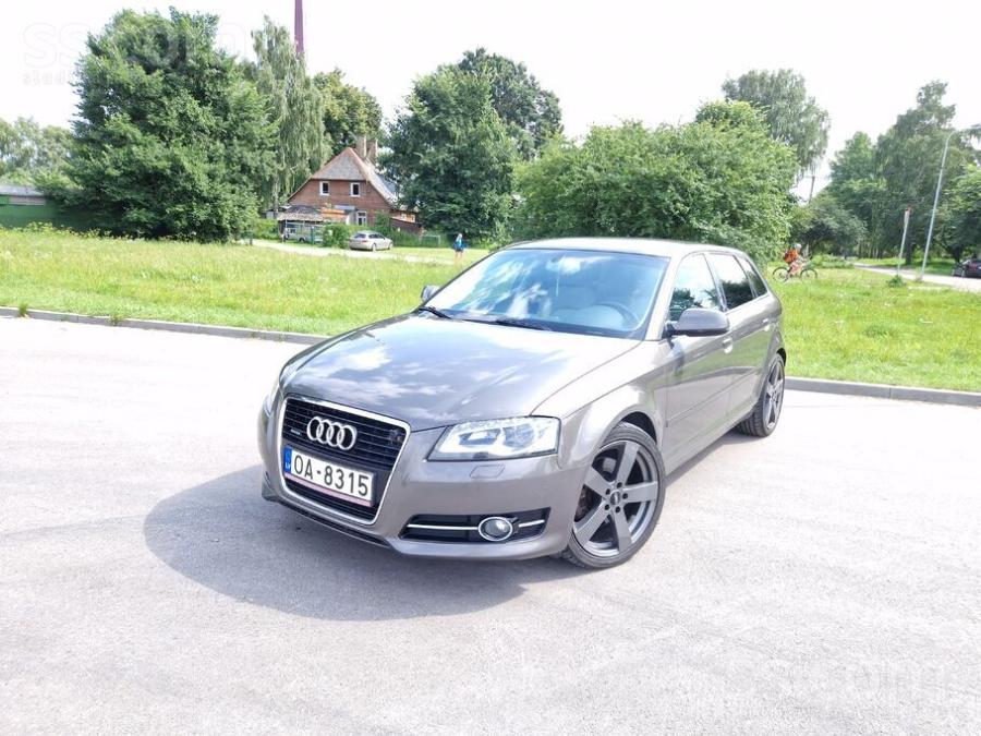 Brown Audi A3 2012 in Ogre, with an engine capacity of 2.00 L and mileage of 165 thousand km for 7100 €, photo 1 on AUTOMOTO.COM.LV