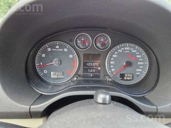Brown Audi A3 2012 in Ogre, with an engine capacity of 2.00 L and mileage of 165 thousand km for 7100 €, photo 10 on AUTOMOTO.COM.LV