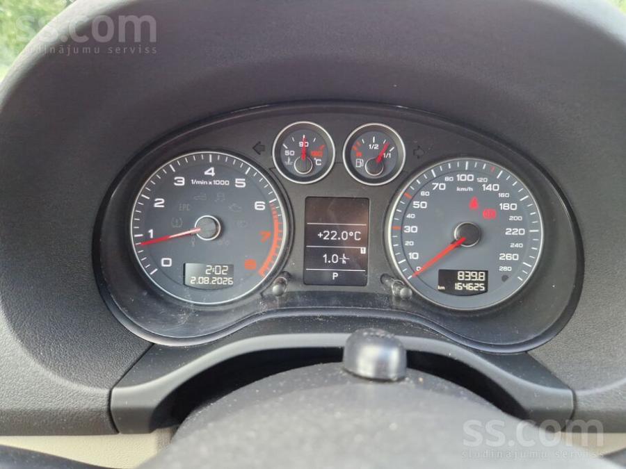 Brown Audi A3 2012 in Ogre, with an engine capacity of 2.00 L and mileage of 165 thousand km for 7100 €, photo 11 on AUTOMOTO.COM.LV
