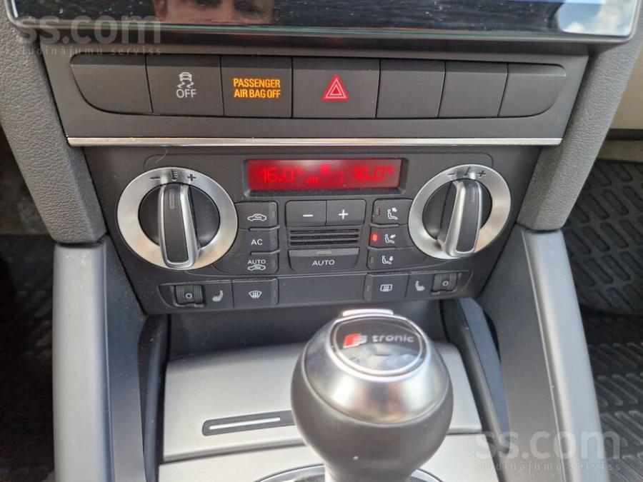 Brown Audi A3 2012 in Ogre, with an engine capacity of 2.00 L and mileage of 165 thousand km for 7100 €, photo 12 on AUTOMOTO.COM.LV
