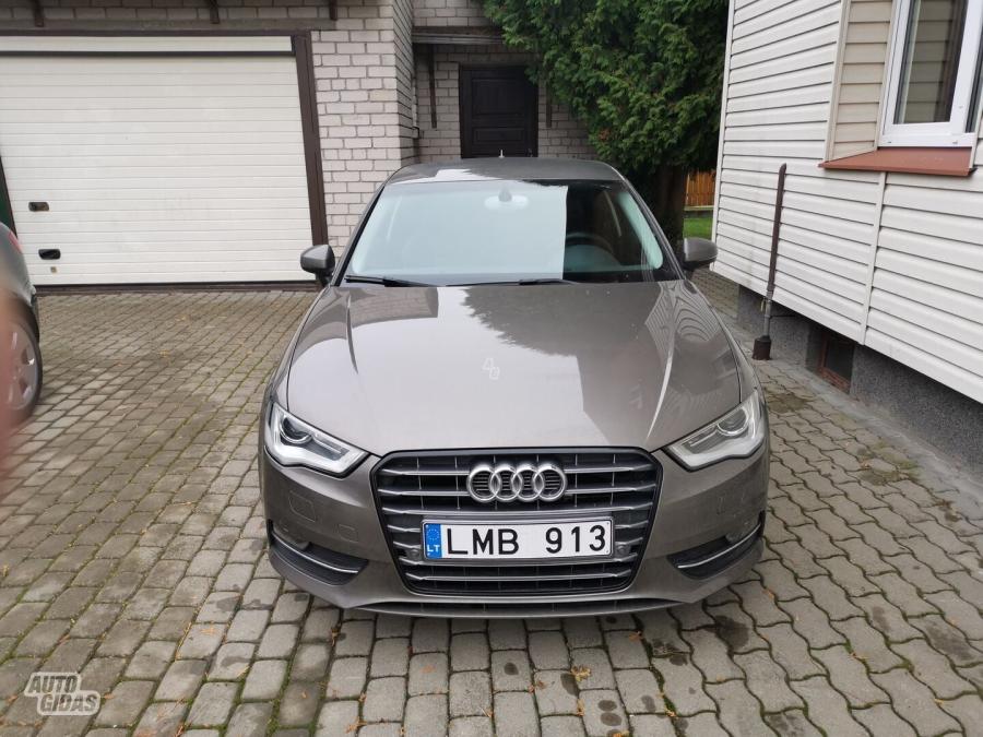 Brown Audi A3 2013 in Vilnius, with an engine capacity of 2.00 L and mileage of 176 thousand km for 6900 €, photo 1 on AUTOMOTO.COM.LV