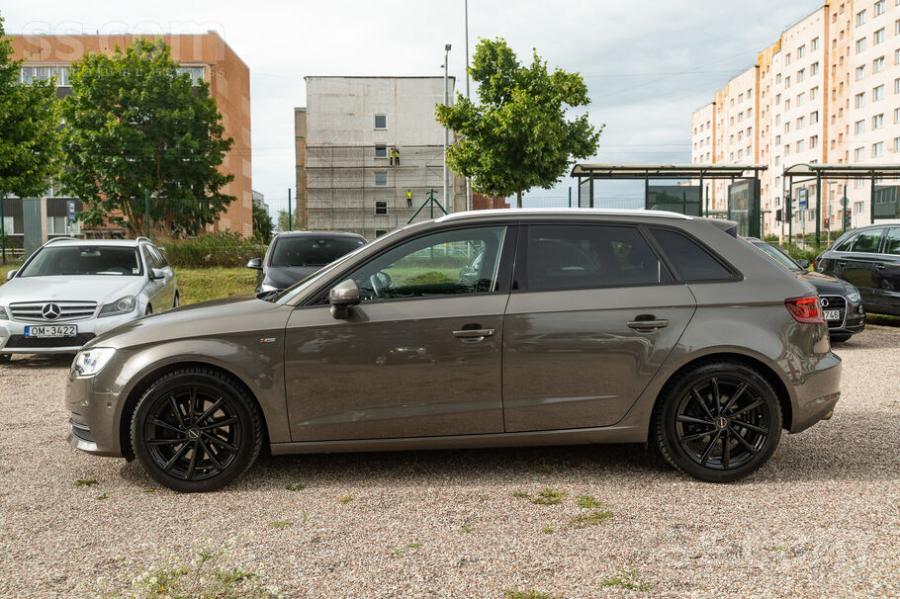 Brūns Audi A3 2013 Liepāja, ar dzinēja tilpumu 1.80 L un nobraukumu 245 tūkst. km par 8900 €, foto 13 vietnē AUTOMOTO.COM.LV