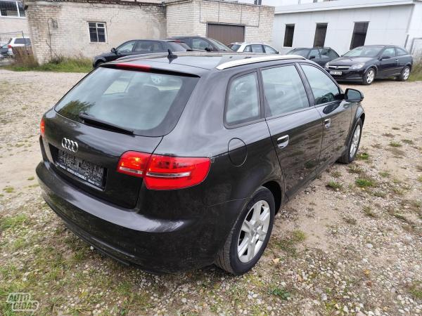 Brown Audi A3 2013 in Utena, with an engine capacity of 1.40 L and mileage of 230 thousand km for 4650 €, photo 9 on AUTOMOTO.COM.LV