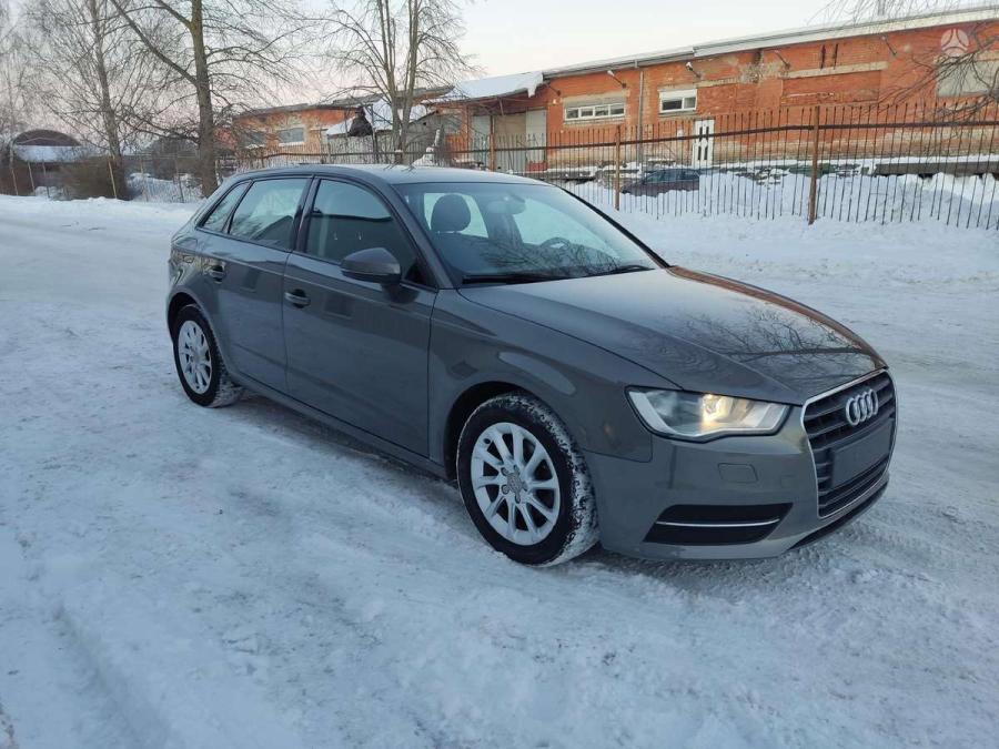 Brown Audi A3 2014 in Ukmerge, with an engine capacity of 1.60 L and mileage of 195 thousand km for 6999 €, photo 6 on AUTOMOTO.COM.LV