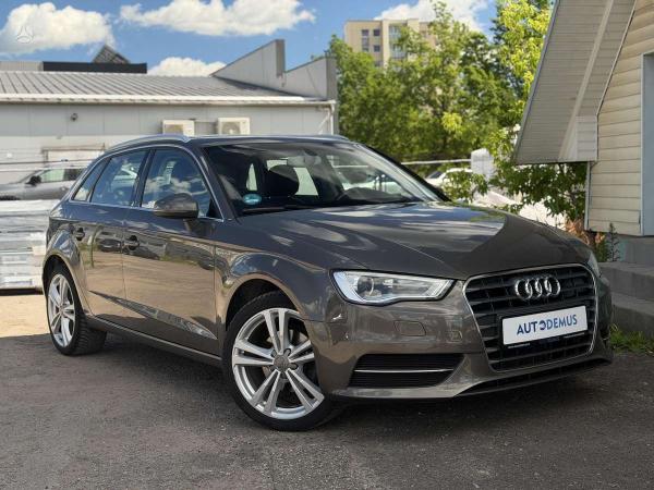 Brown Audi A3 2014 in Mazeikiai, with an engine capacity of 1.40 L and mileage of 222 thousand km for 8900 €, photo 2 on AUTOMOTO.COM.LV