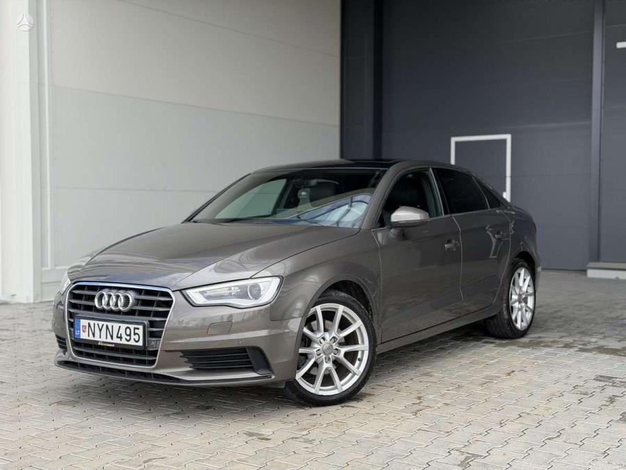 Brūns Audi A3 2016 Viļņa, ar dzinēja tilpumu 1.98 L un nobraukumu 272 tūkst. km par 9999 €, foto 1 vietnē AUTOMOTO.COM.LV
