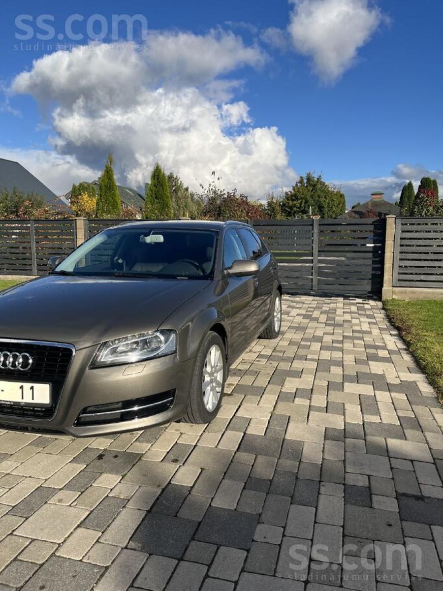 Brown Audi A3 2012 in Riga, with an engine capacity of 2.00 L and mileage of 284 thousand km for 6200 €, photo 4 on AUTOMOTO.COM.LV