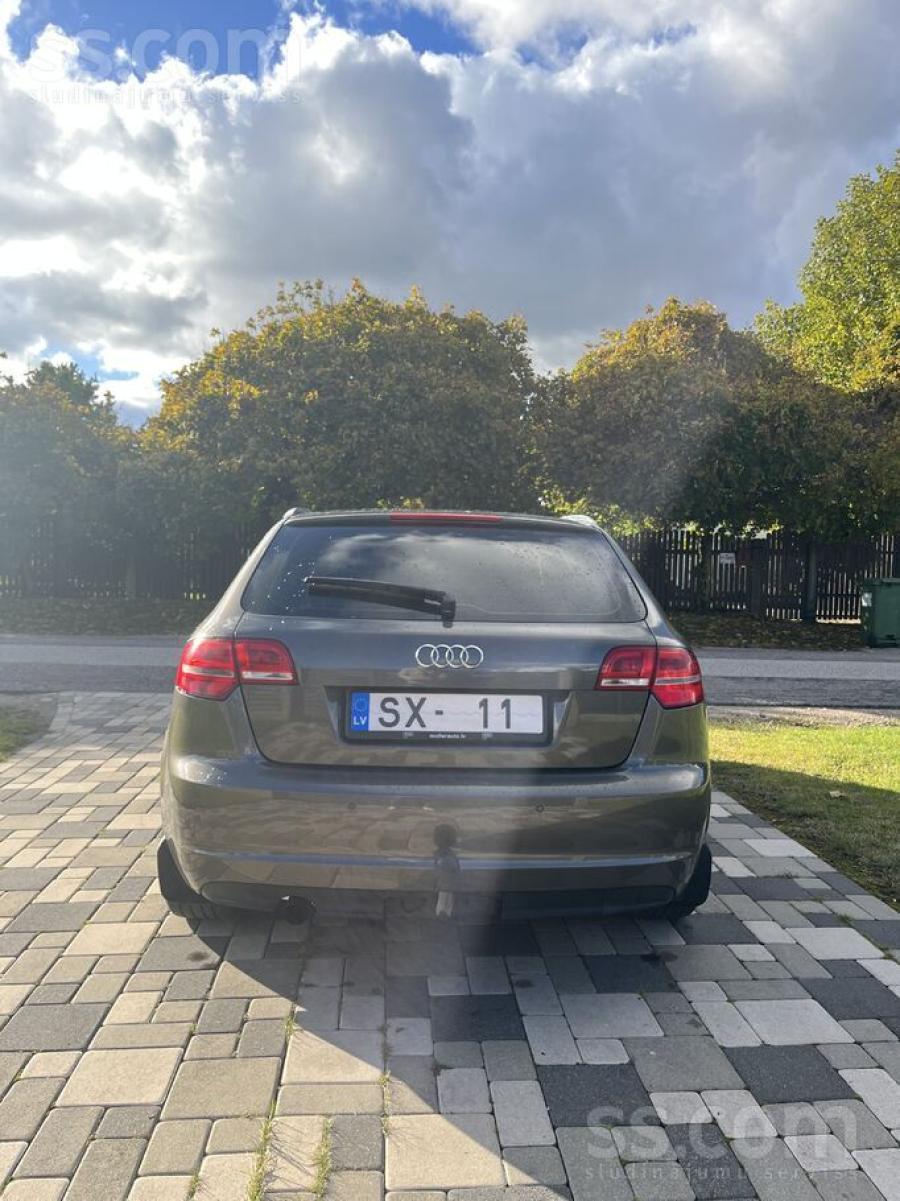 Brown Audi A3 2012 in Riga, with an engine capacity of 2.00 L and mileage of 284 thousand km for 6200 €, photo 6 on AUTOMOTO.COM.LV