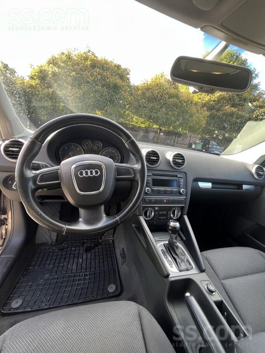 Brown Audi A3 2012 in Riga, with an engine capacity of 2.00 L and mileage of 284 thousand km for 6200 €, photo 9 on AUTOMOTO.COM.LV