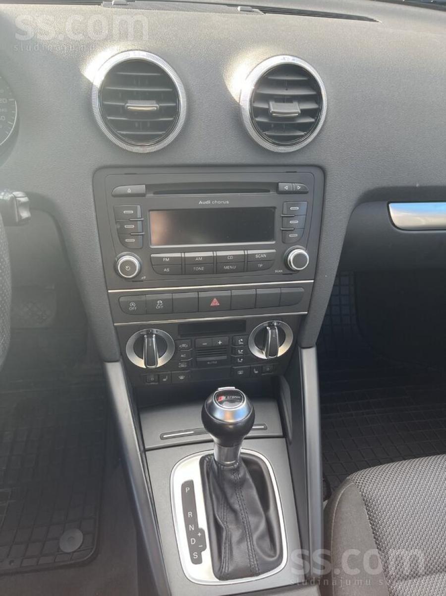 Brown Audi A3 2012 in Riga, with an engine capacity of 2.00 L and mileage of 284 thousand km for 6200 €, photo 13 on AUTOMOTO.COM.LV