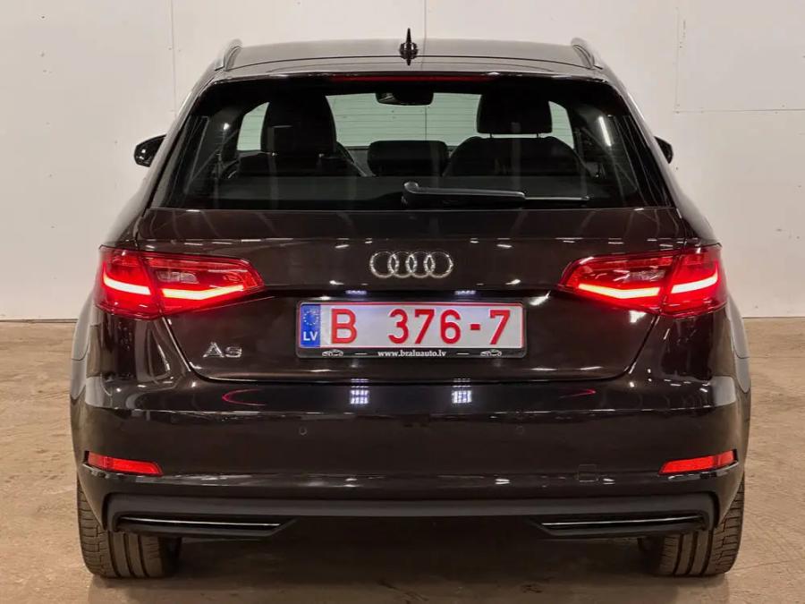 Brown Audi A3 2015 in Jurmala, with an engine capacity of 1.40 L and mileage of 194 thousand km for 11950 €, photo 17 on AUTOMOTO.COM.LV